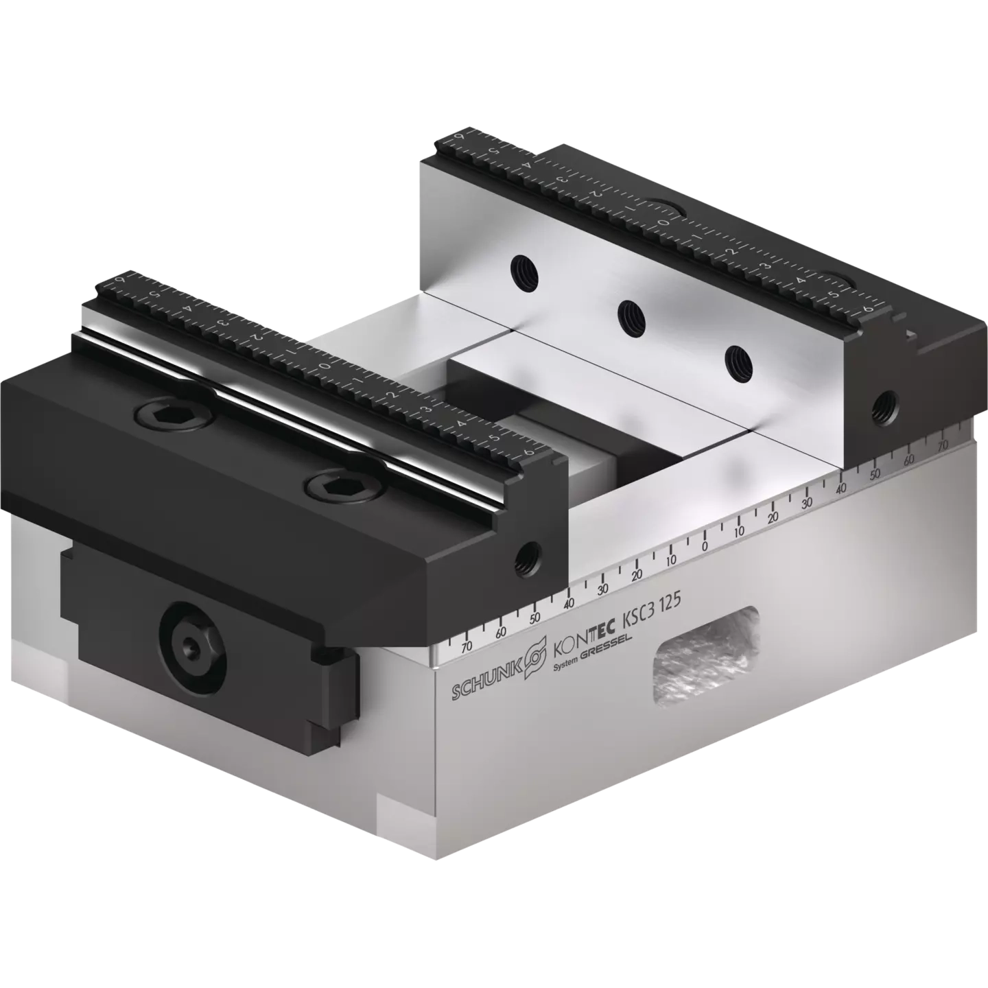 KSC3 grip 125-160 with Basic Clamping Vise – Zero Point Automation